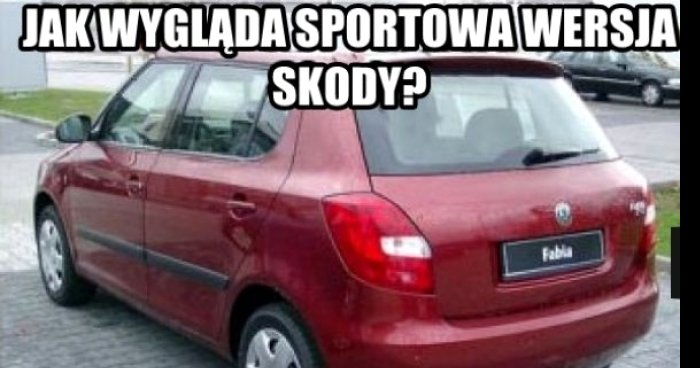 Skoda w sportowym stylu memy, gify i śmieszne obrazki facebook, tapety ...