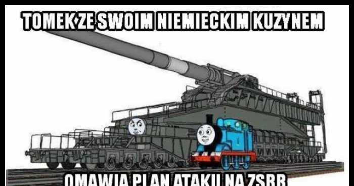 Tomek ze swoim niemieckim kuzynem obmawia plan ataku na ZSSR memy, gify ...