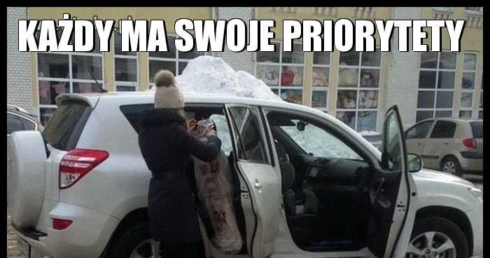 Każdy ma swoje priorytety memy, gify i śmieszne obrazki facebook ...