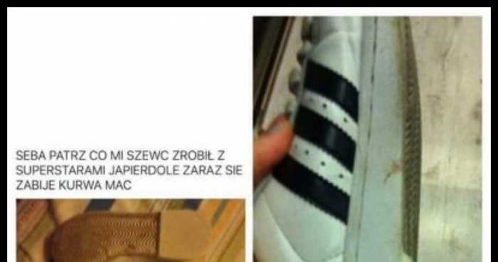 Seba zobacz co mi szewc zrobił z superstarami memy, gify i śmieszne ...