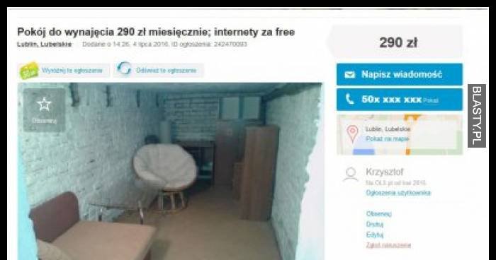 Piwnica do wynajęcia w dobrej cenie xD memy, gify i śmieszne obrazki ...