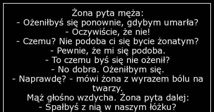 Żona pyta męża: memy, gify i śmieszne obrazki facebook, tapety ...