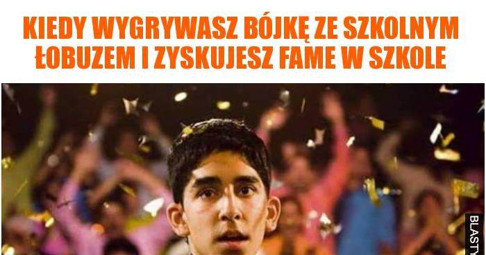 kiedy wygrywasz szkolną bójkę memy, gify i śmieszne obrazki facebook ...