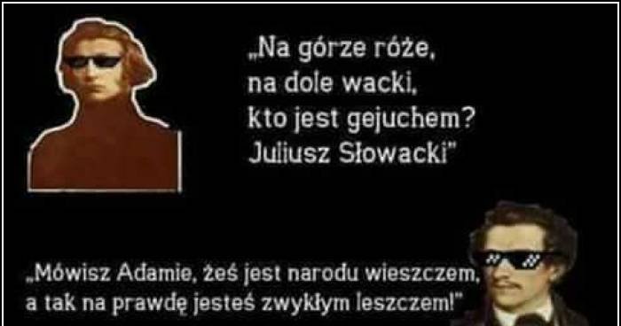 Mickiewicz memy, gify i śmieszne obrazki facebook, tapety, demotywatory ...