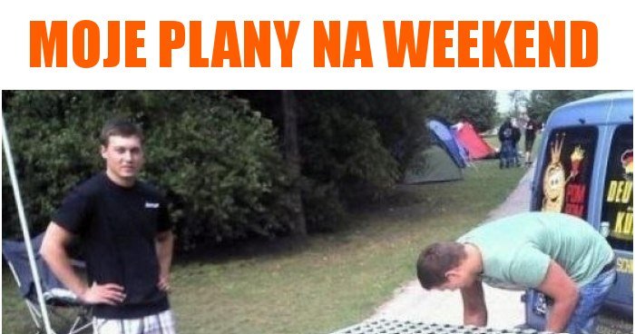 Moje plany na weekend memy, gify i śmieszne obrazki facebook, tapety ...