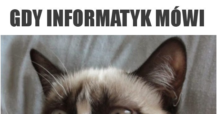 gdy informatyk mówi memy, gify i śmieszne obrazki facebook, tapety ...