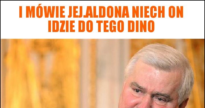 I mówie jej.aldona niech on idzie do tego dino memy, gify i śmieszne ...