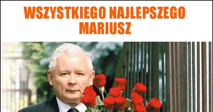 Wszystkiego najlepszego Mariusz memy, gify i śmieszne obrazki facebook ...