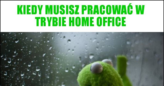 KIEDY MUSISZ PRACOWAĆ W TRYBIE HOME OFFICE memy, gify i śmieszne ...