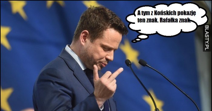 Gest Trzaskowskiego dla Końskich memy, gify i śmieszne obrazki facebook ...