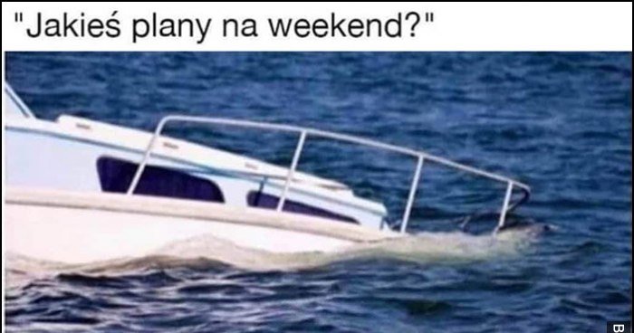 Jakieś plany na weekend? Młodzi mężczyźni wynajęli jacht, który ...