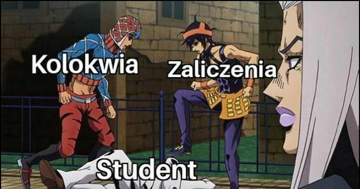 Kolokwia, zaliczenia, sesja kopią leżącego studenta komiks memy, gify i ...