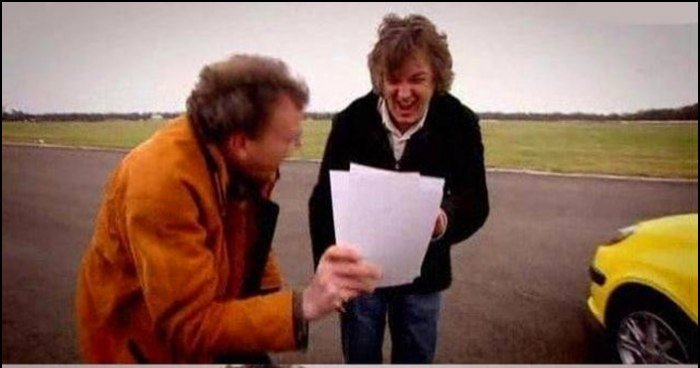 Top Gear May Clarkson śmieją się z papieża przeróbka cenzopapa memy ...
