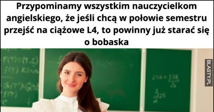 Przypominamy wszystkich nauczycielkom angielskiego, że jeśli chcą w ...