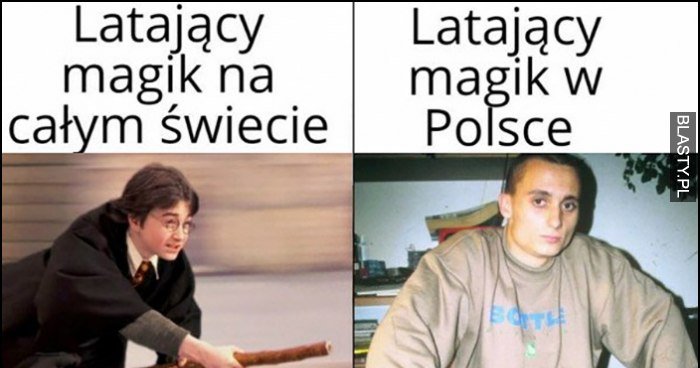 Latający magik na całym świecie Harry Ppotter vs latający magik w ...