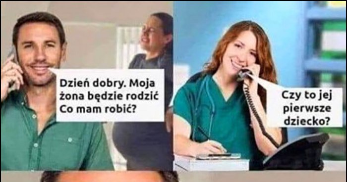 Moja żona będzie rodzić, co mam zrobić? Czy to jej pierwsze dziecko ...