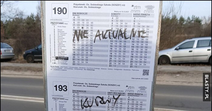 Rozkłady jazdy: nieaktualne, kurny jadą jak chcą memy, gify i śmieszne ...